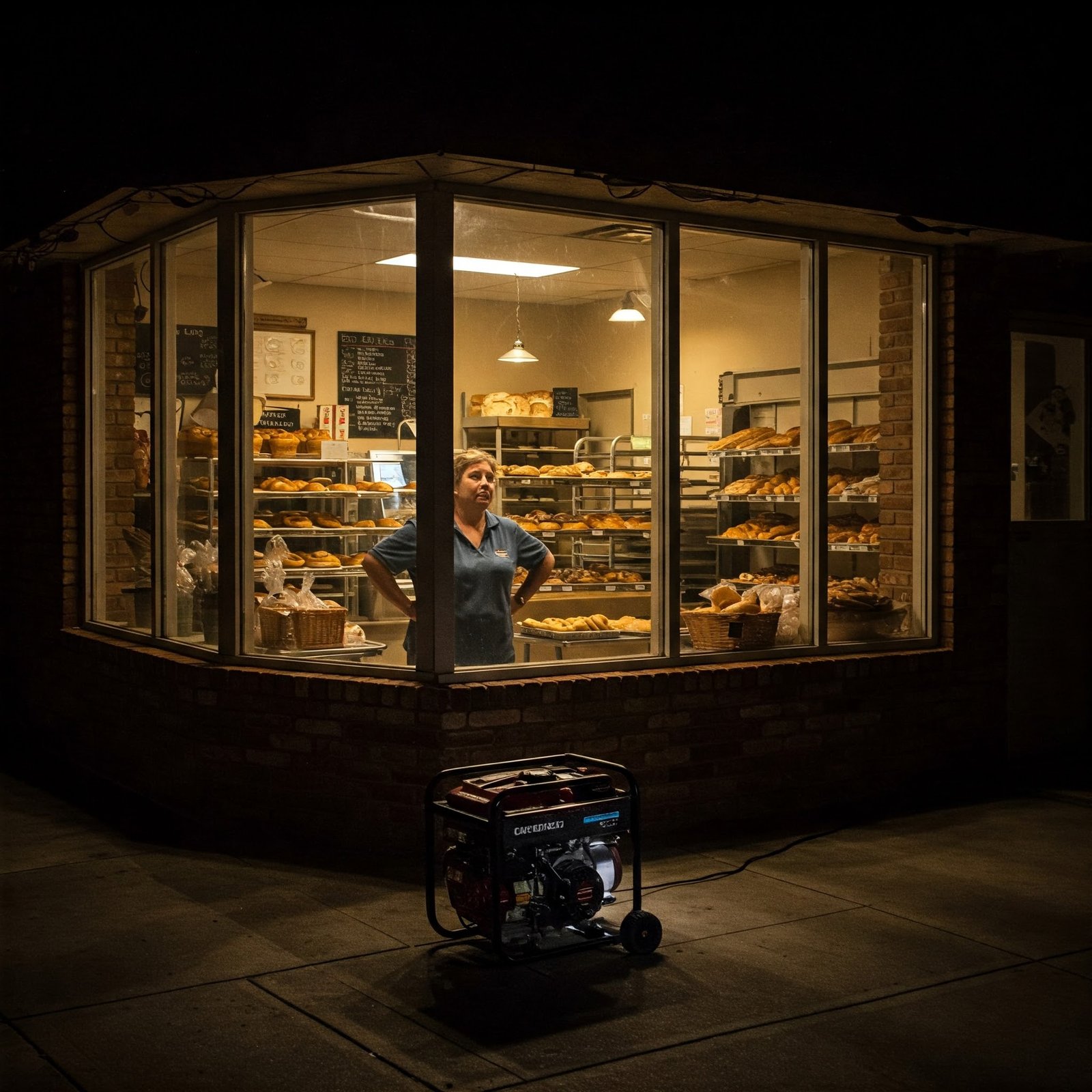 How a Portable Generator Saved My Business During a Blackout?